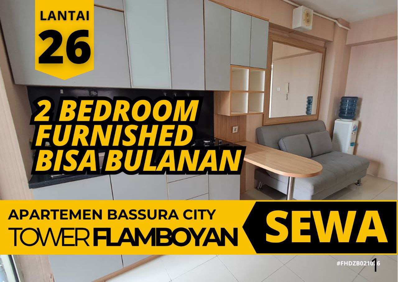 Sewa 2 Bedroom Furnsihed Tower Flamboyan Lantai 26 - Jual Beli Sewa ...